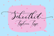 Schoolkid font | Script fonts ~ Creative Market
