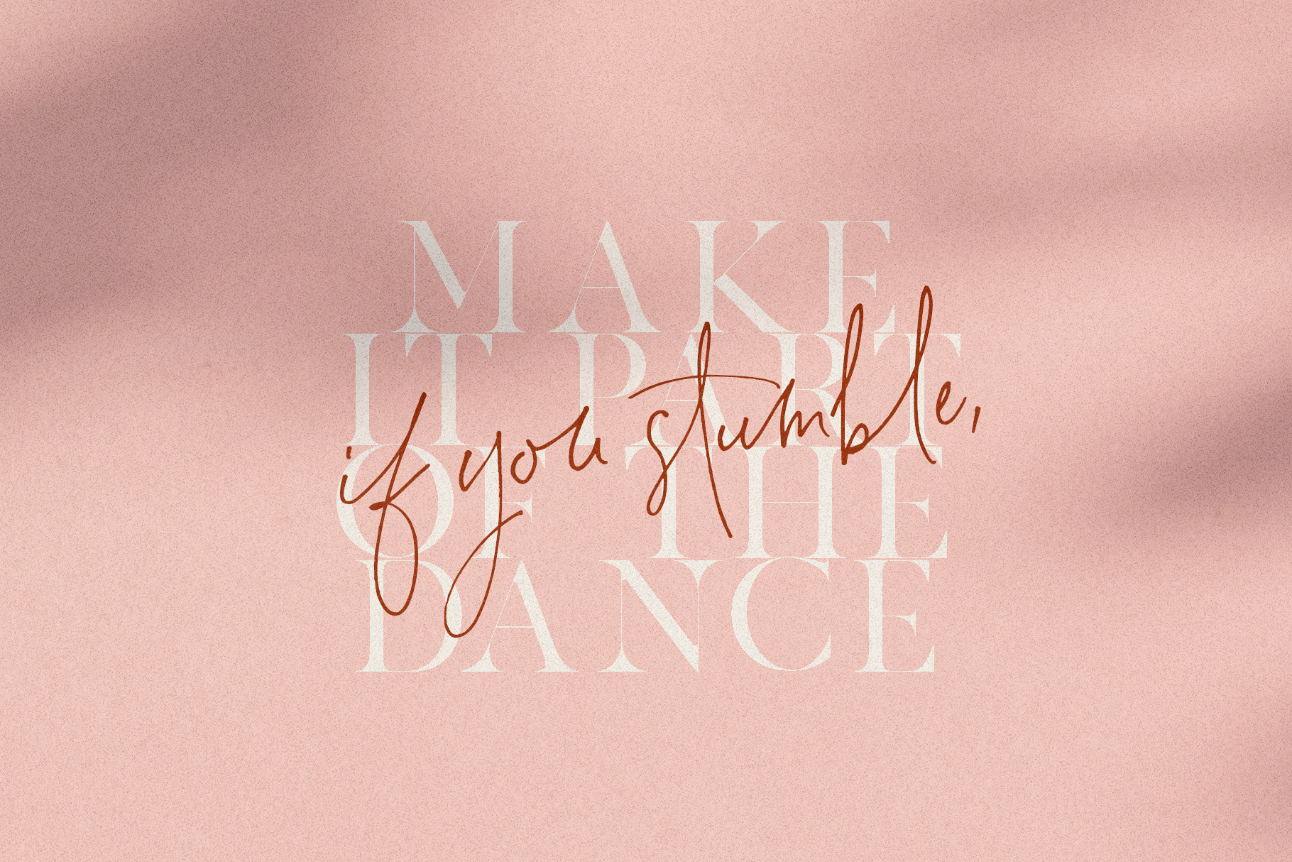 Gather Collector's Edition Font Duo, a Script Font by Creativeqube Design