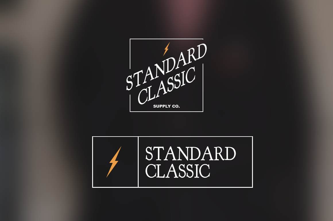 Standard Classic Logo, a Branding & Logo Template by Wilderfolk Co.