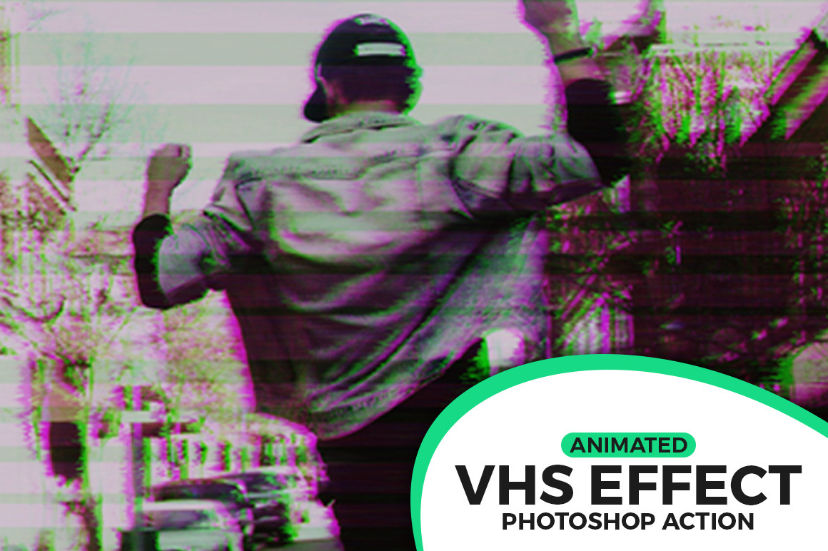Animated VHS Effect Action, an Action Add-On by Modern Studio