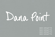 Dana Point | Simple Handwritten Font, a Script Font by Jen Wagner Co