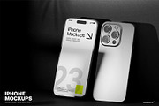 Front & Back iPhone Mockup, an iPhone Mockup by Mockarts Studio