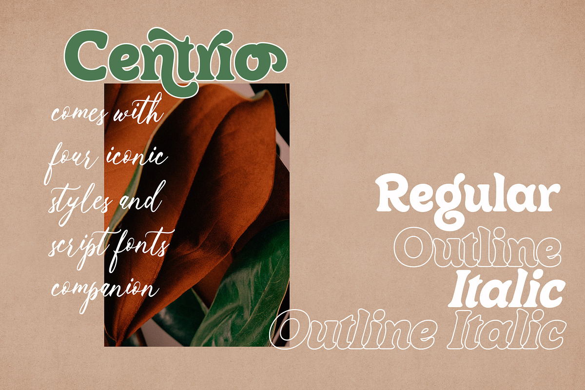 Centrio Typeface
