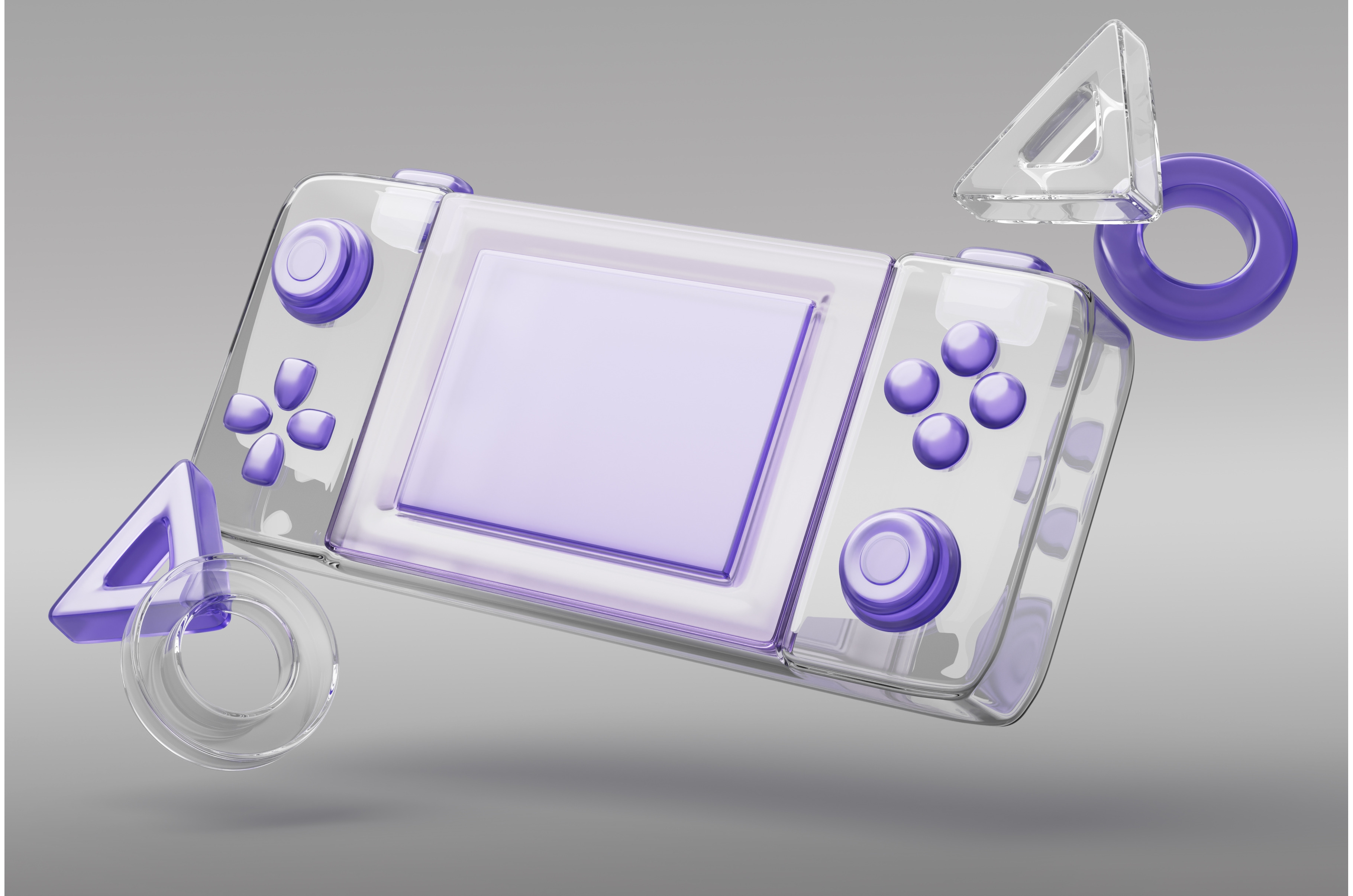 Clear transparent handheld video, an Object 3D Model by Marozhkastudio