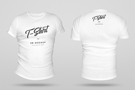 Regular T-Shirt Mockup, a Print Template by Medialoot