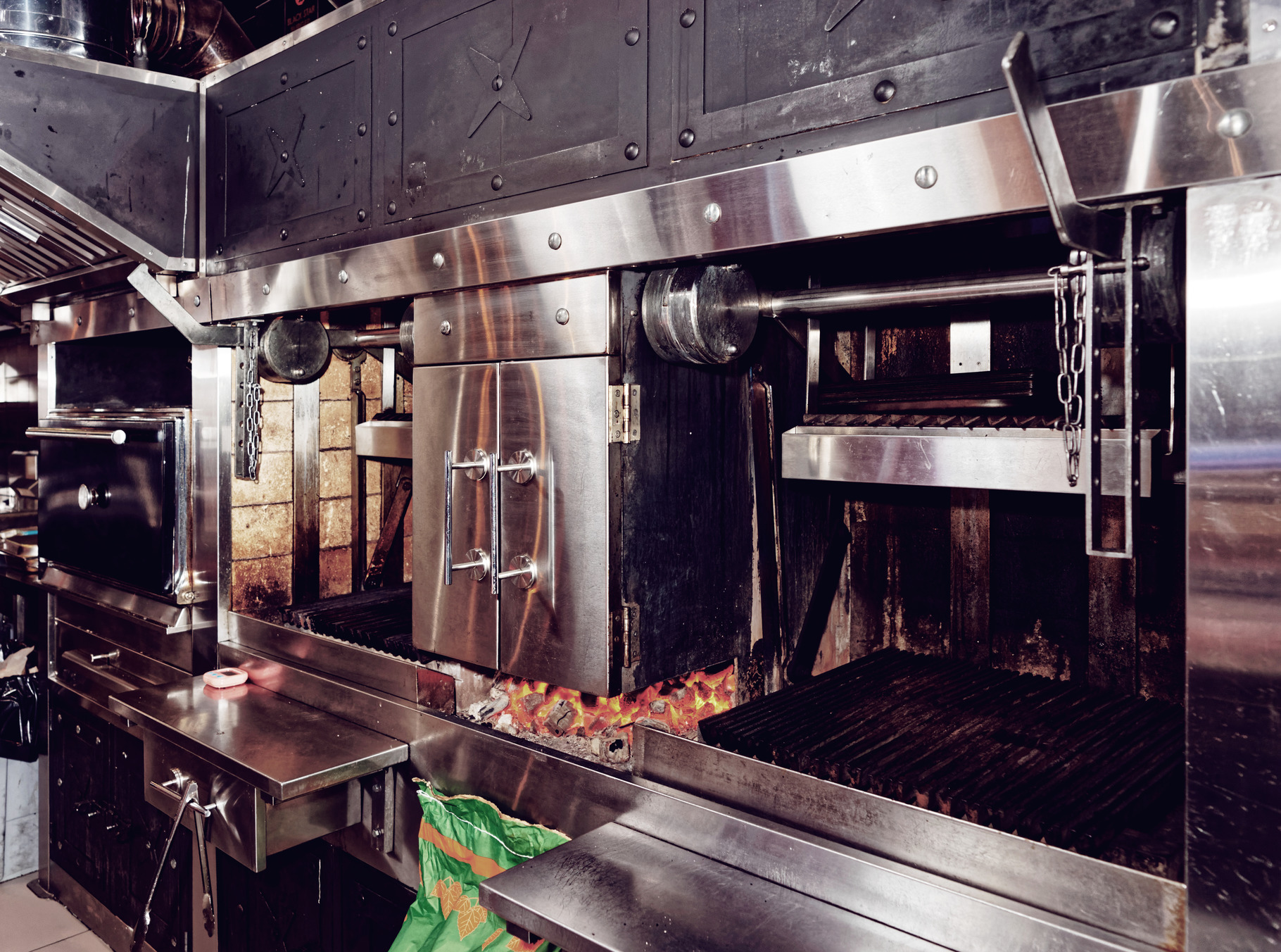 Heavy duty grill in restaurant, a Food & Drink Photo by Theo's Stuff