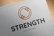 Strength Logo Template, a Branding & Logo Template by BdThemes