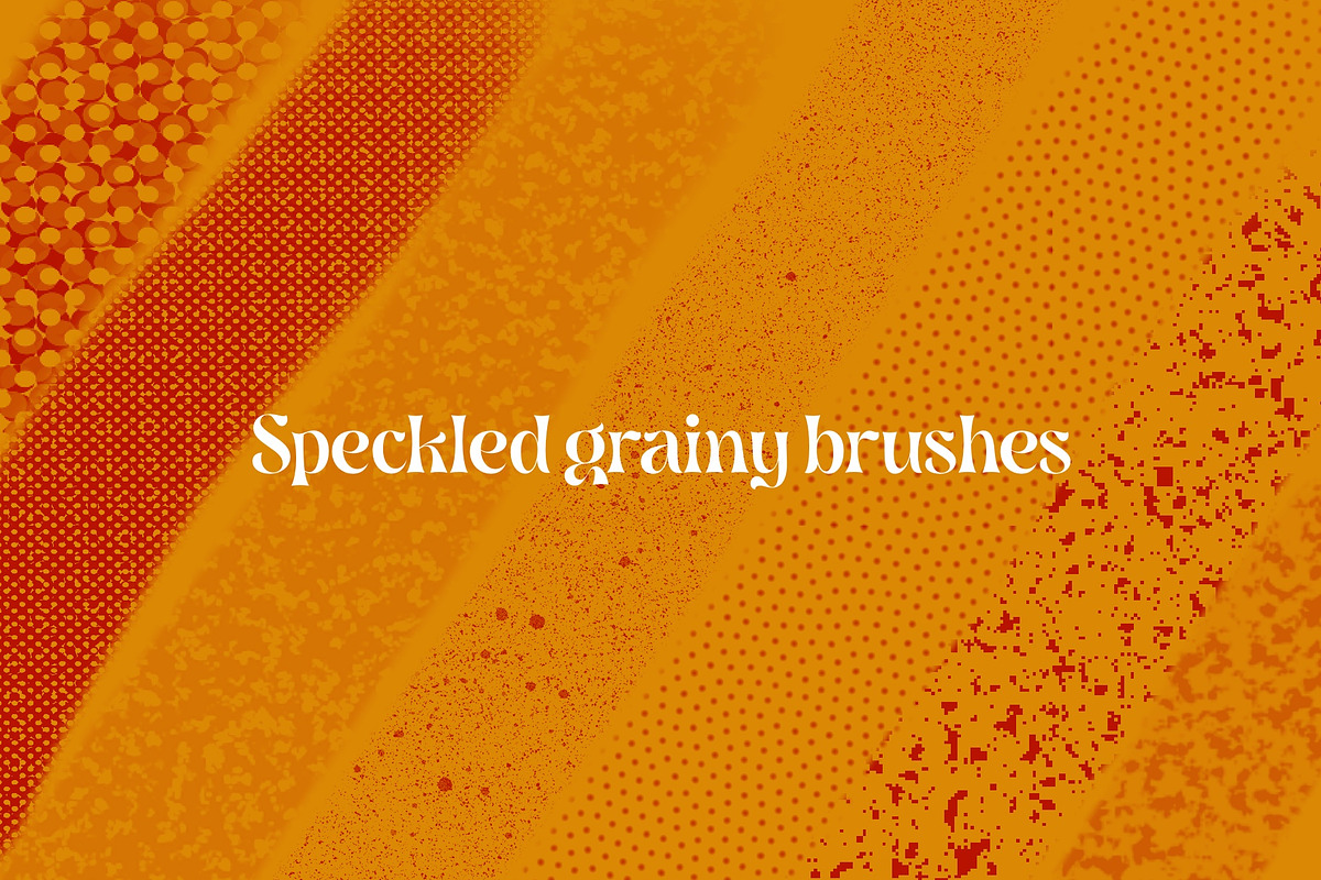 Retro Grain Procreate Brush Set, a Brush Add-On by Dear Darling Design ...
