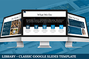 Library - Classic Google Slides, a Presentation Template by SlideFactory