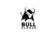 Bull Logo, a Branding & Logo Template by Metrolinevision