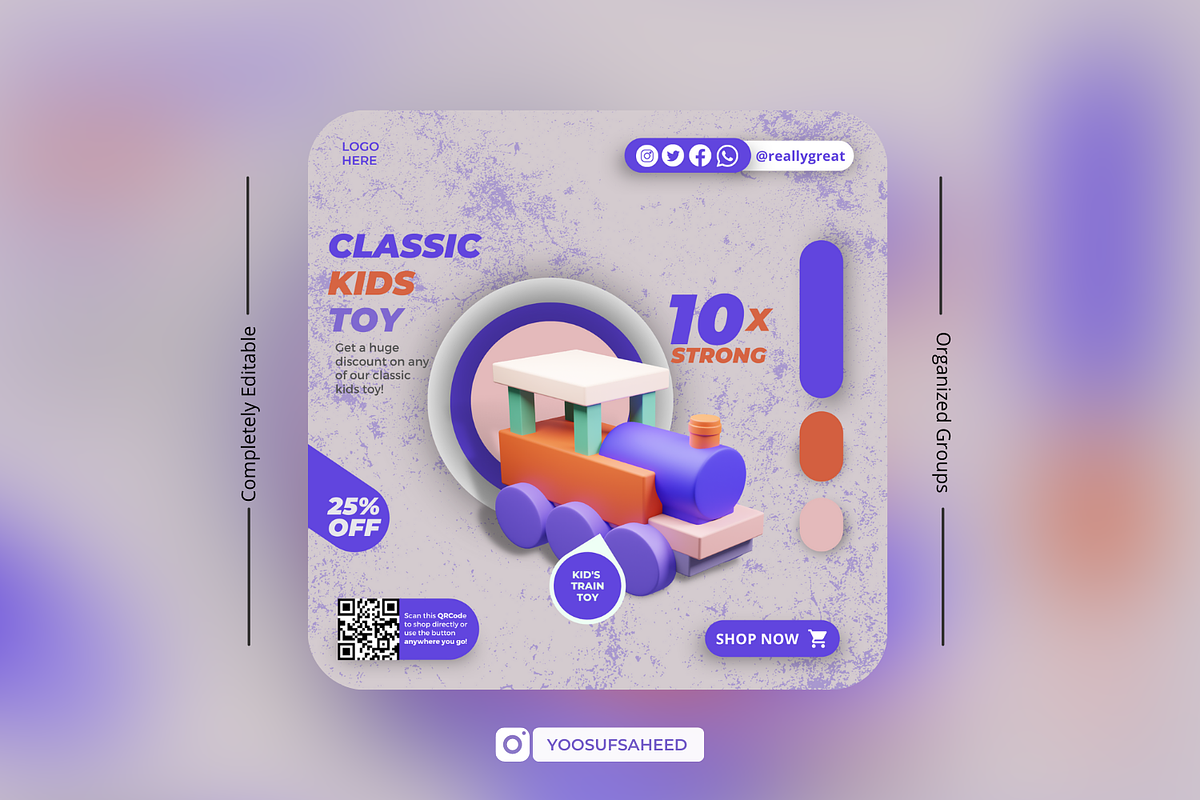 Kids, Children Canva Design Templates