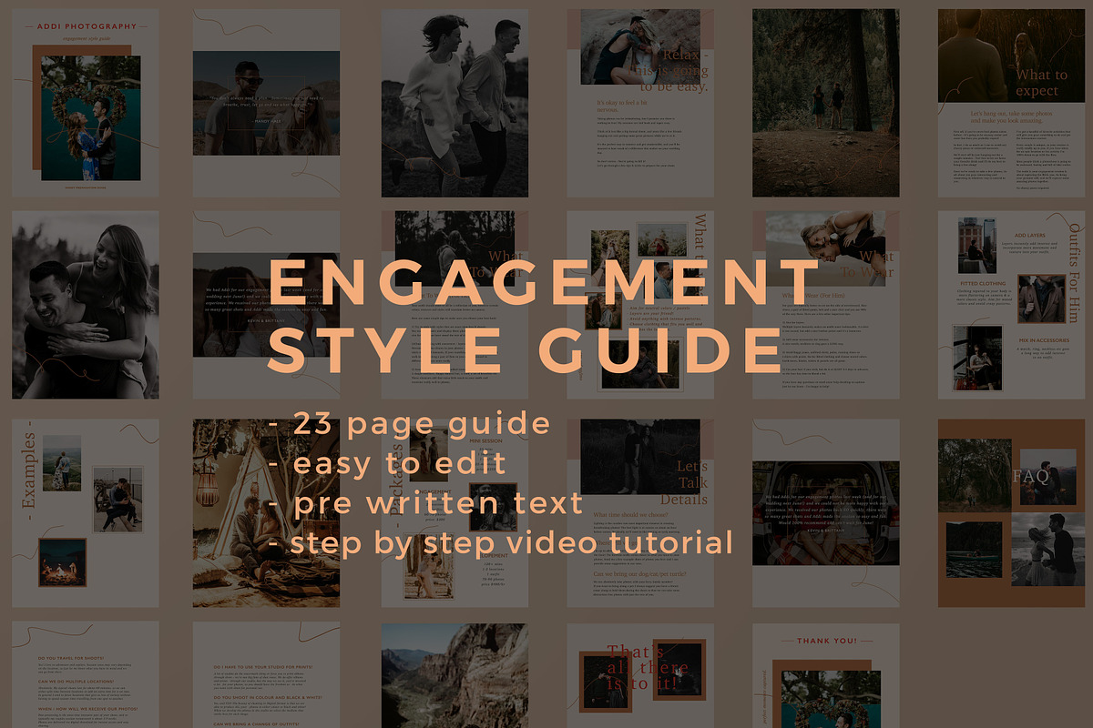 Photography What To Wear Style Guide, a Magazine Template by Signature ...