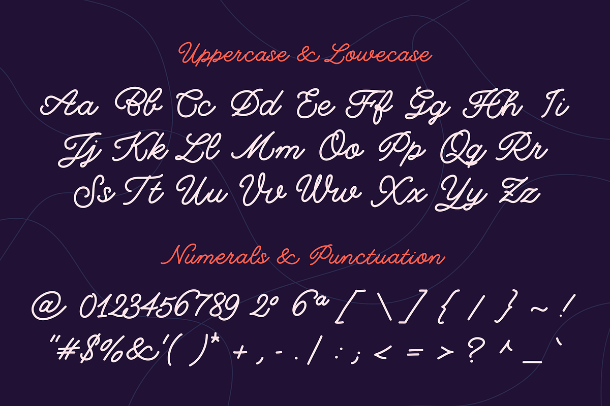 Lana Script Font, a Script Font by Imperfecto Fonts