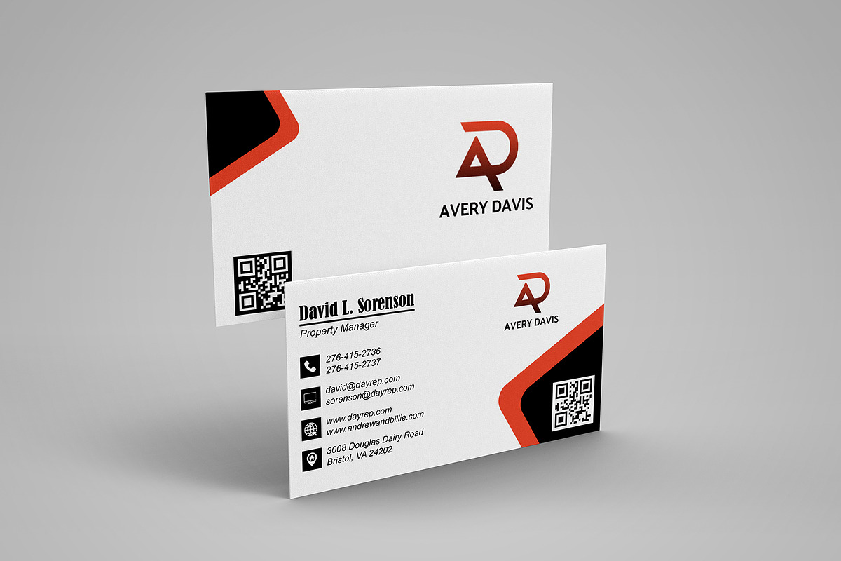 Minimal Premium Clean Card PSD