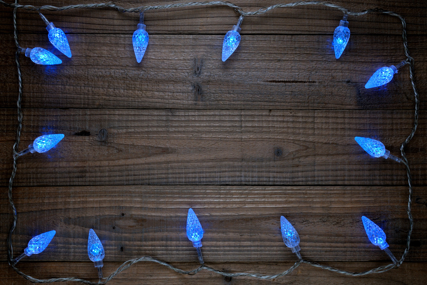 Frame of christmas lights, a Holiday Photo by Anatoliy Sadovskiy ...