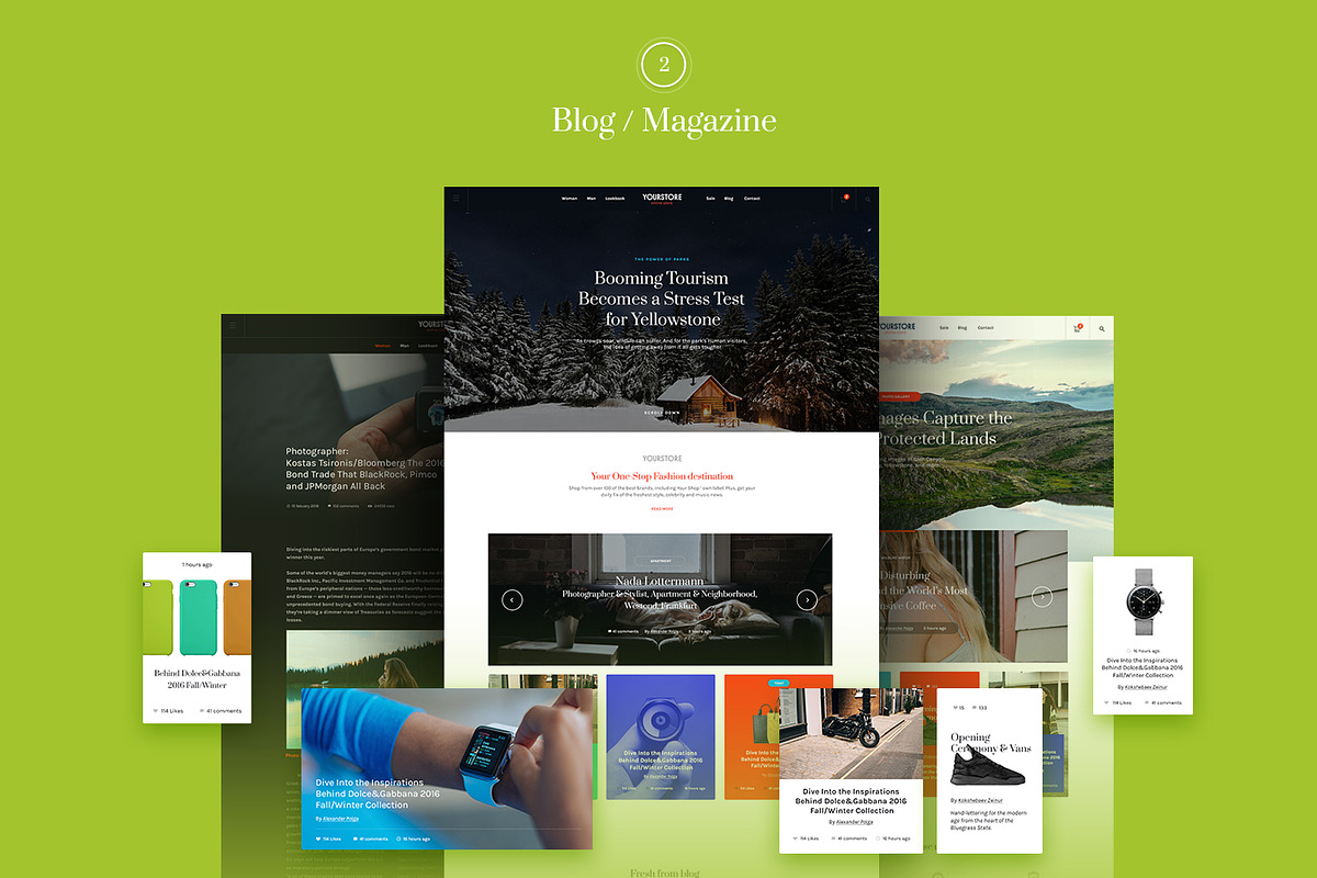 Multicolor UI Kit, an UI Kit Template by Amirzhanuly