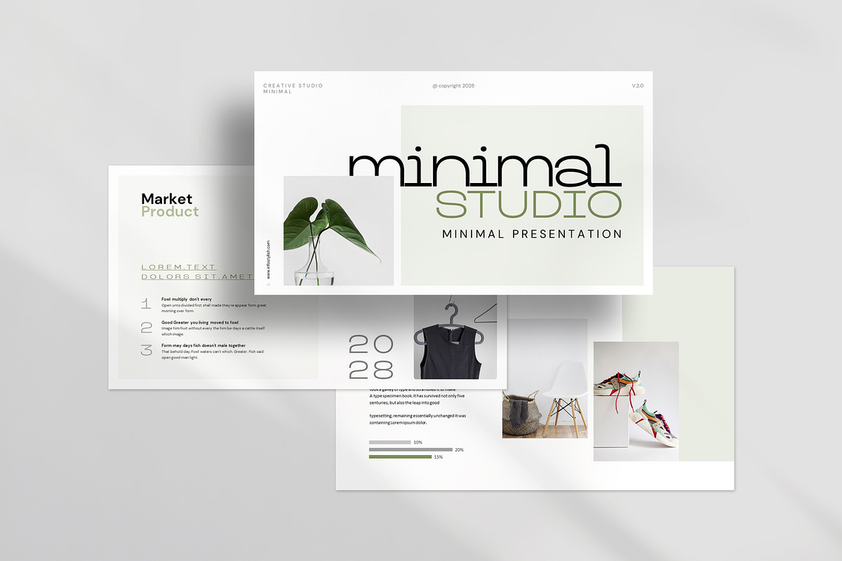 Studio Minimal Presentation Template, a Presentation Template by ...
