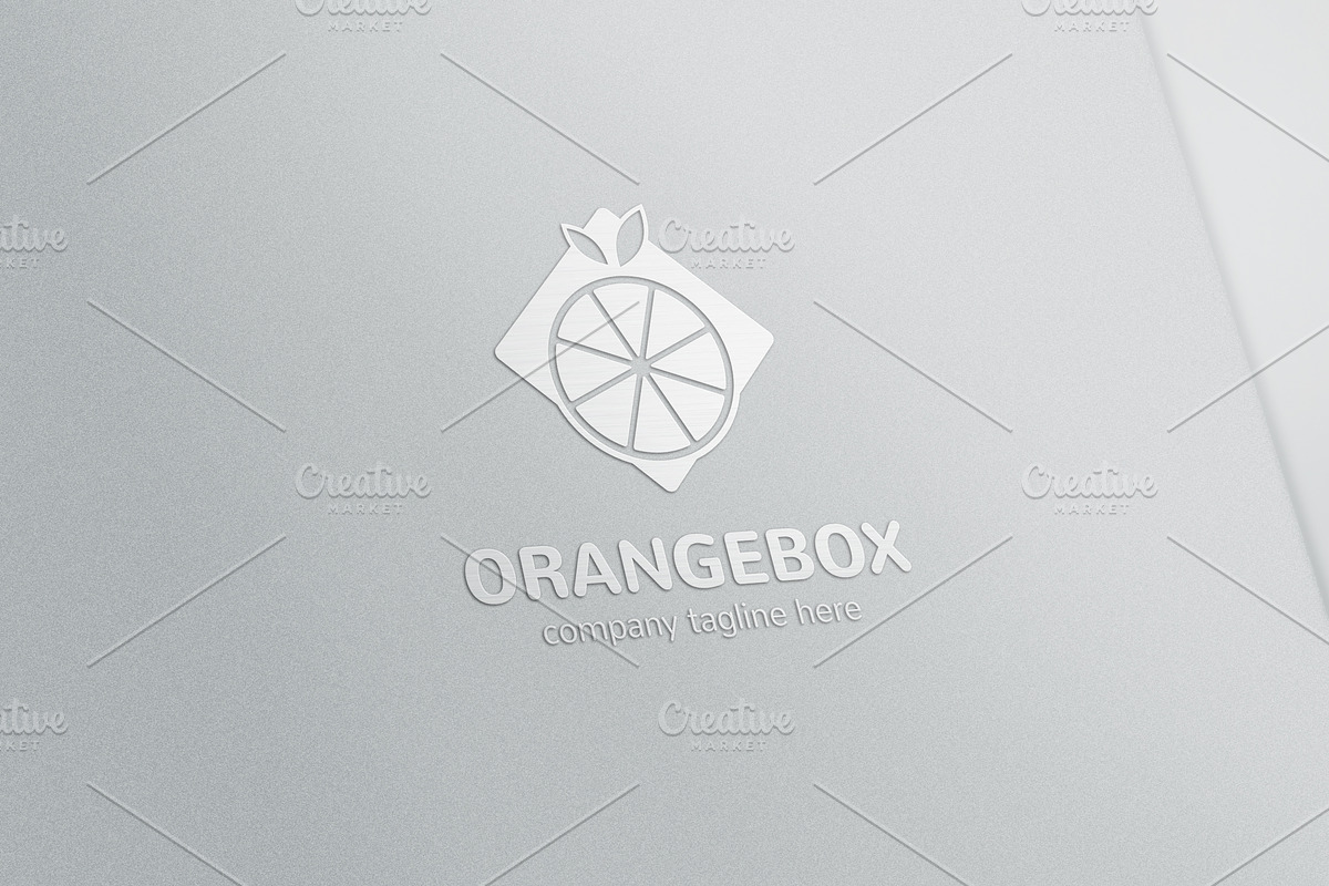 Orange Box Logo, a Branding & Logo Template by XpertgraphicD