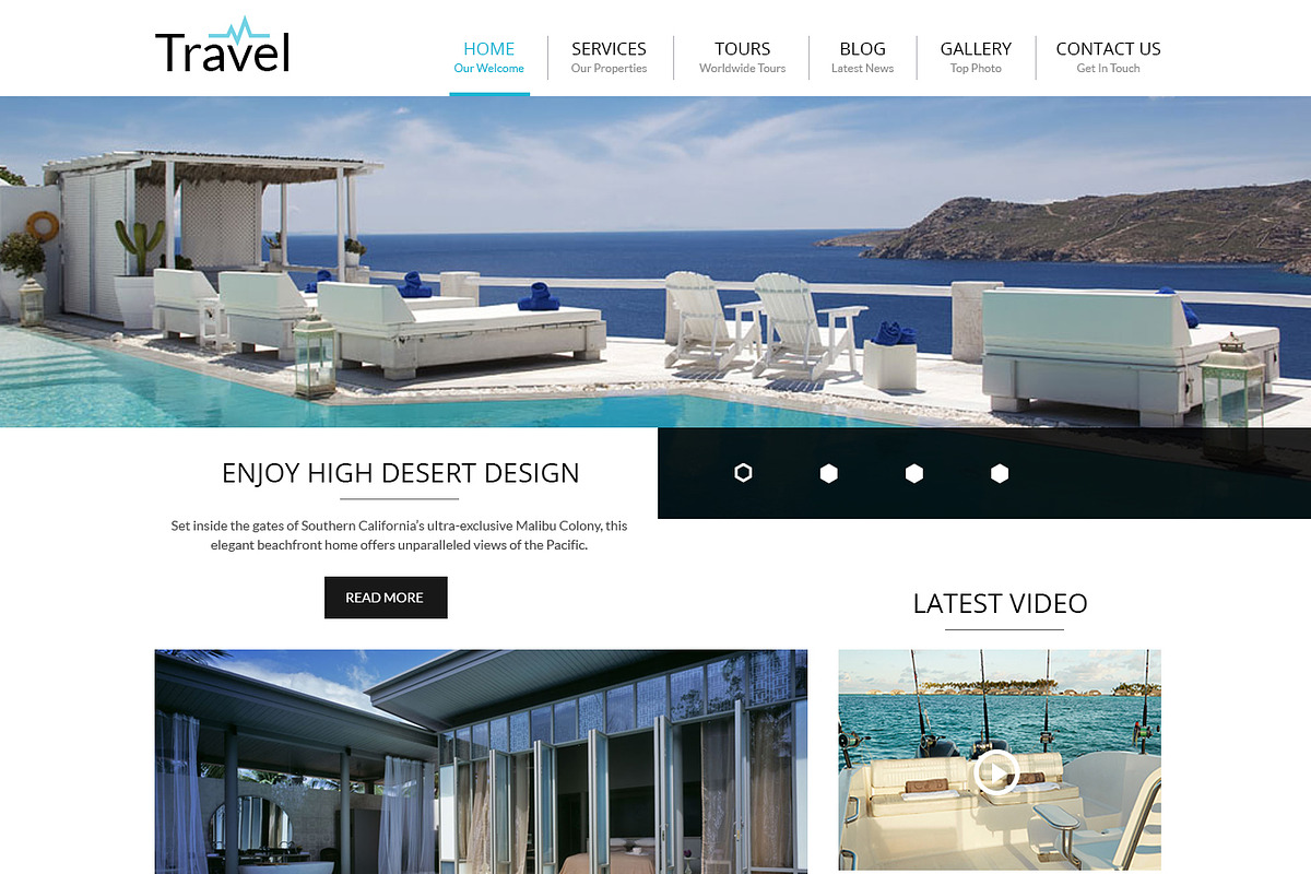 Travel - Responsive Wordpress Theme, a WordPress Template by Cmsideas