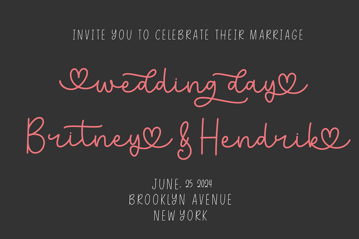 Firstdate Script - Romantic Font, a Script Font by HRDR