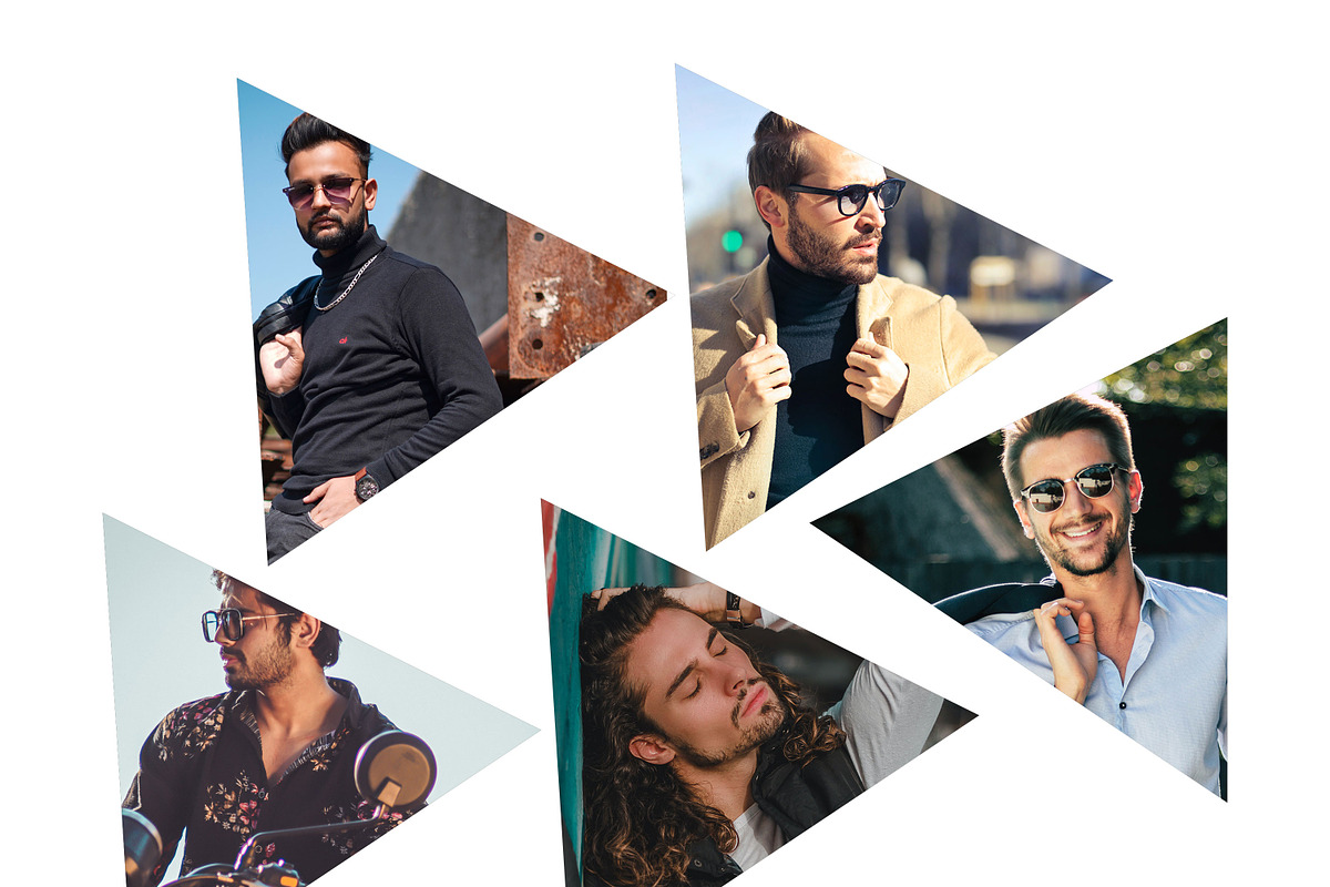 50 Collage Photo Frame Design Template Bundle