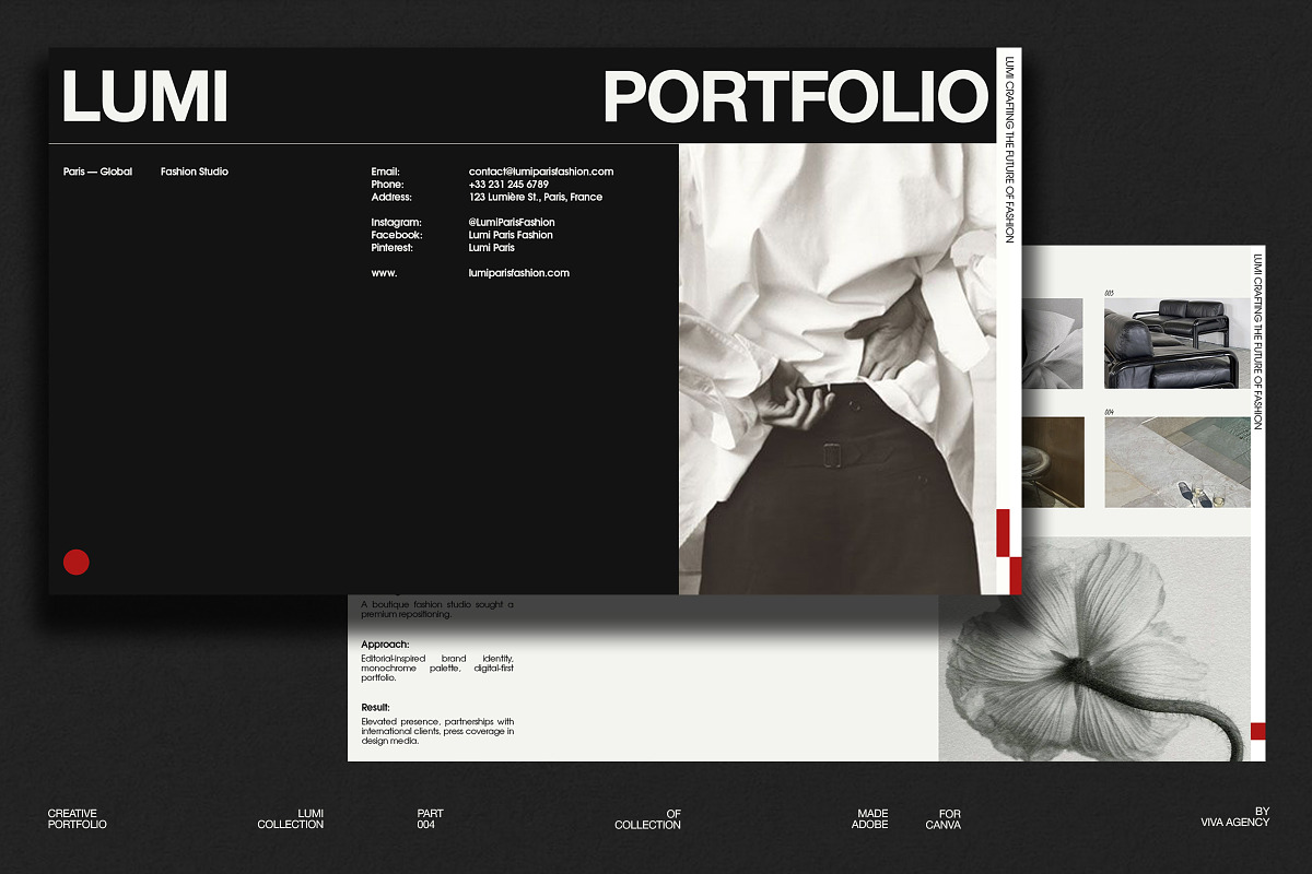 Portfolio Template | Case-Study Deck
