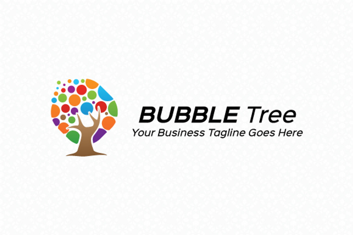 bubble Tree Logo, a Branding & Logo Template by The Branding Fusion