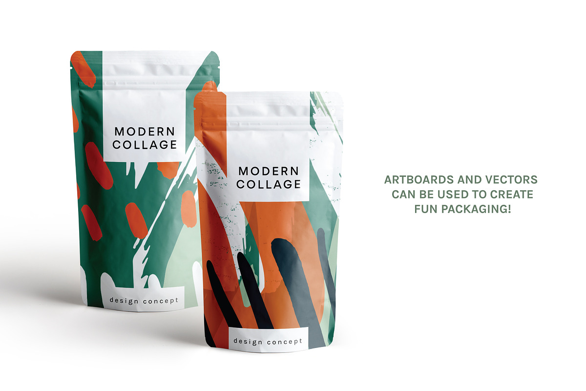 Abstract Collage | Design + Patterns, a Pattern Graphic by The ...