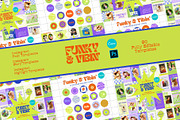 Funky Instagram Templates Bundle, a Social Media Template by ...