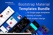 10 ready-made Bootstrap Templates, a Bootstrap Template by Bootstraptor