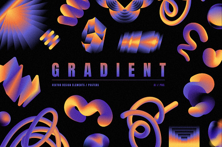 Dreamy Gradients, an Object Graphic by Lenn.Art.Works
