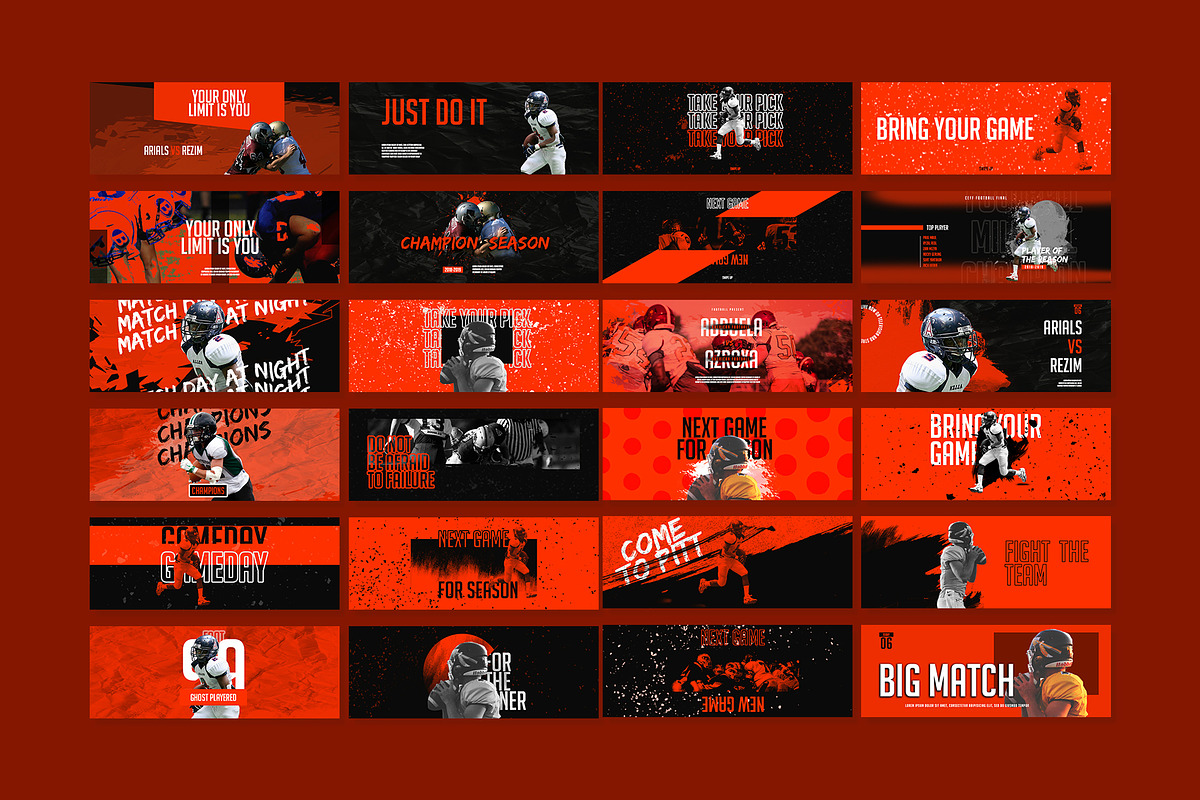 Sport Facebook Cover Templates, a Social Media Template by Azruca