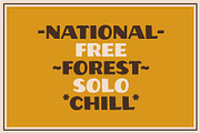 John Muir Sans – National Park Font, a Sans Serif Font by Vicarel Studios