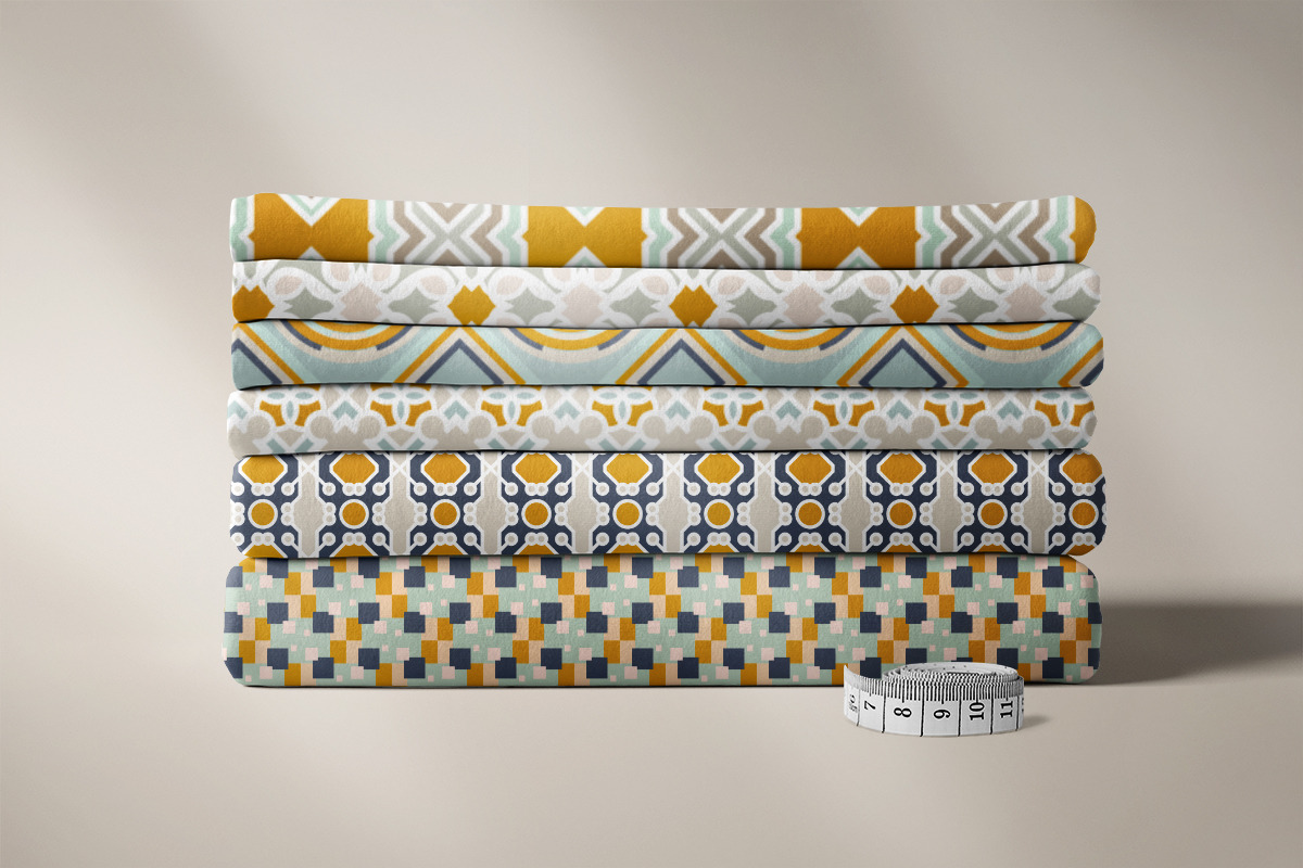 Modern Geometry | 12 Vector Patterns, a Pattern Graphic by Jennadesigns ...