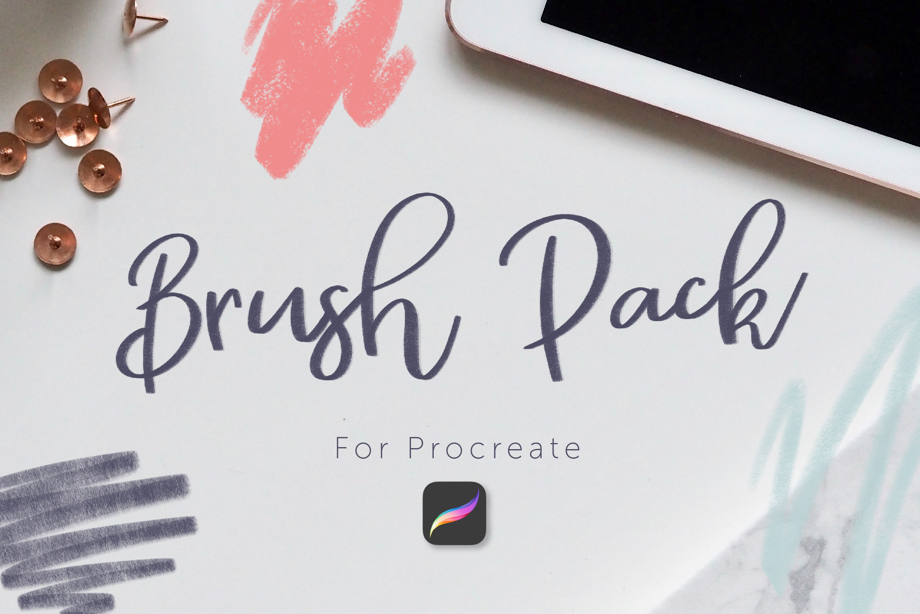 Brush Pack | for Procreate, a Brush Add-On by Wander Designs