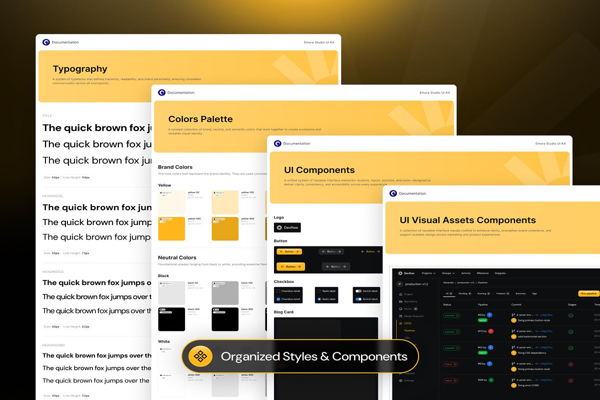 Devflow - SaaS Website UI Kit