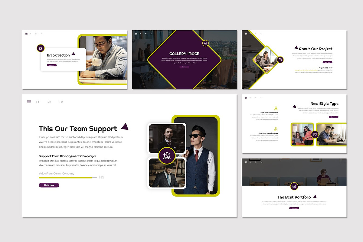 Calimus - Keynote Template, a Presentation Template by inspirasign
