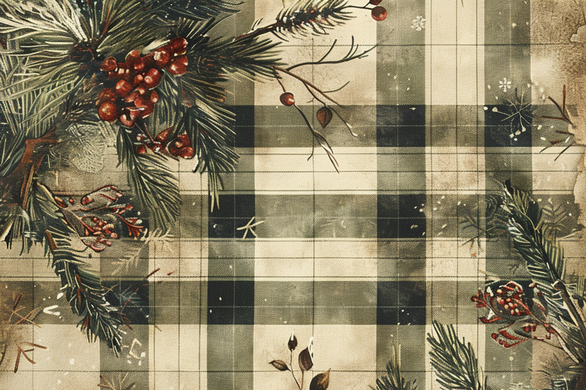 Muted Tartan Christmas