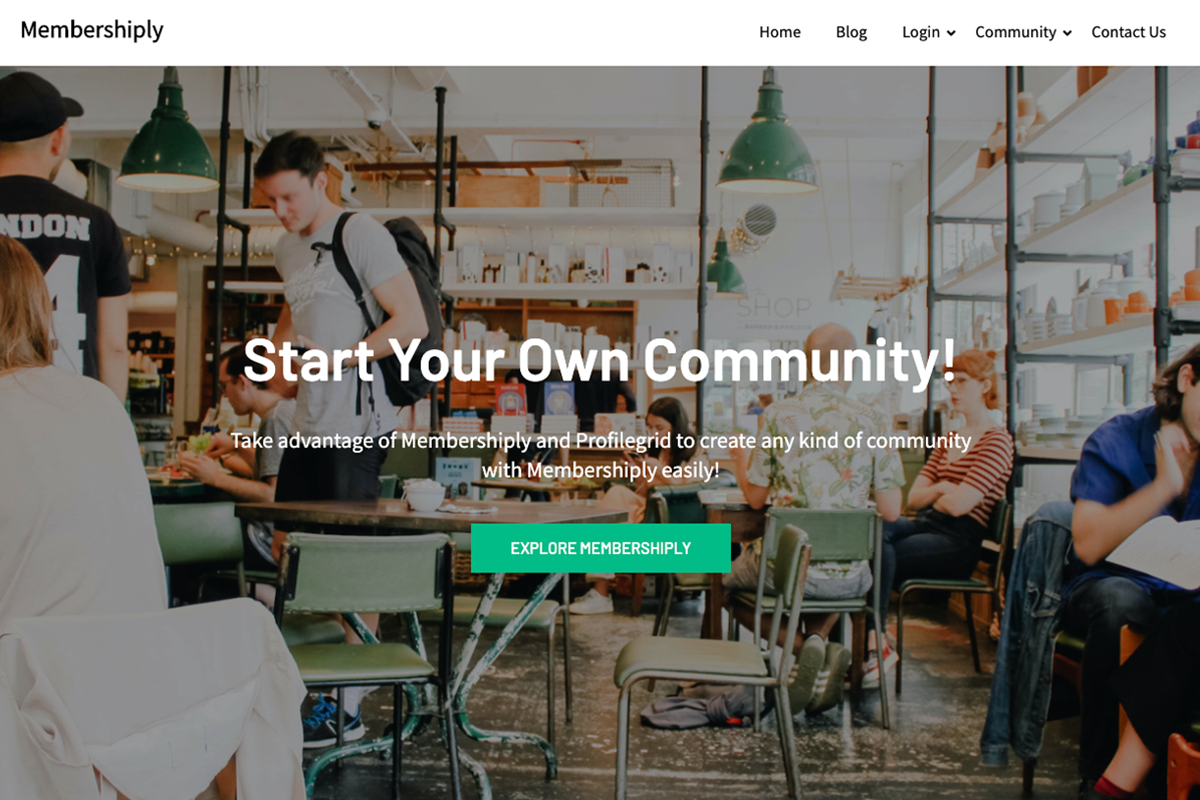 Membershiply WordPress Theme, a WordPress Template by SuperbThemes