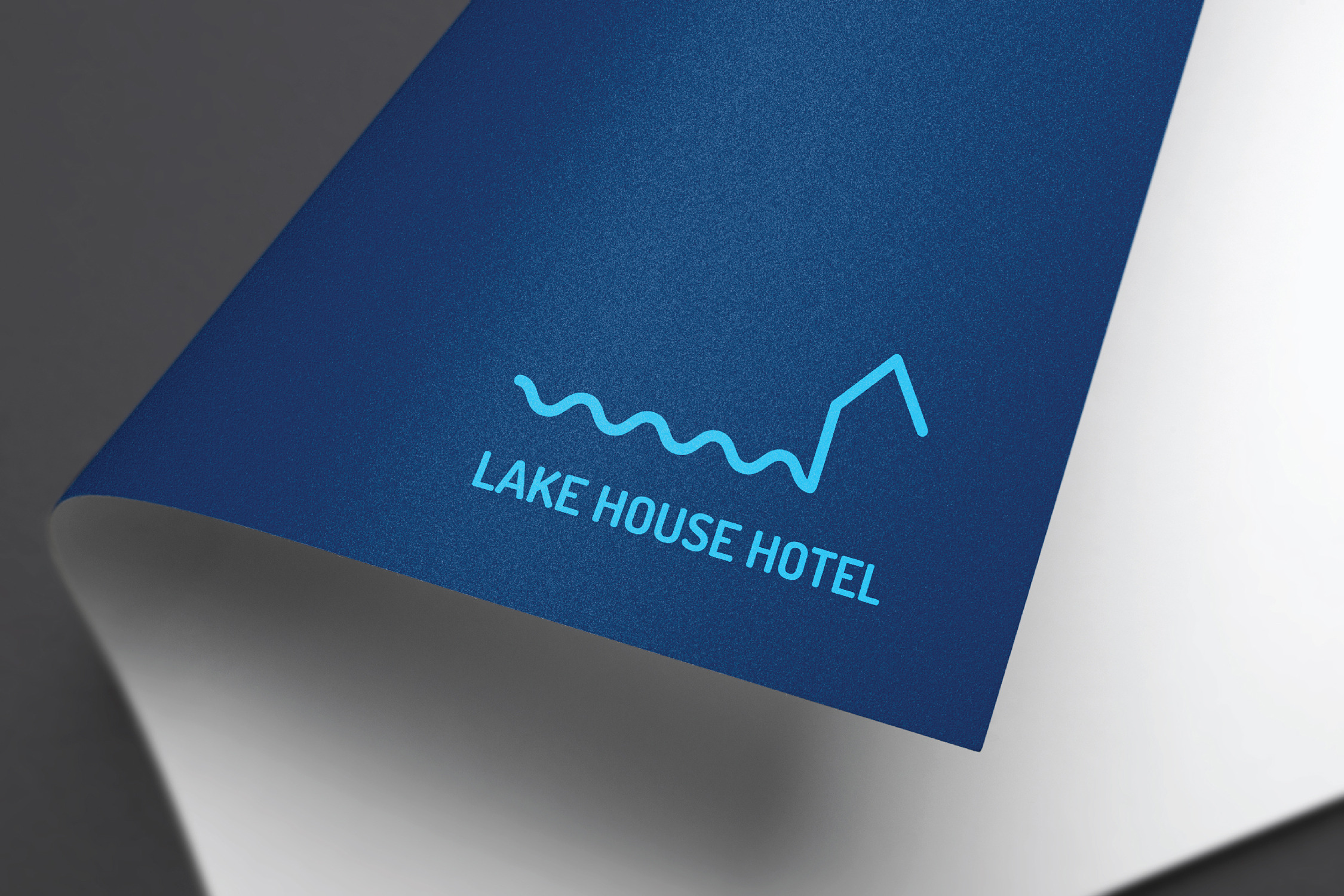 Lake House Logo Design, a Branding & Logo Template by Wild Ones