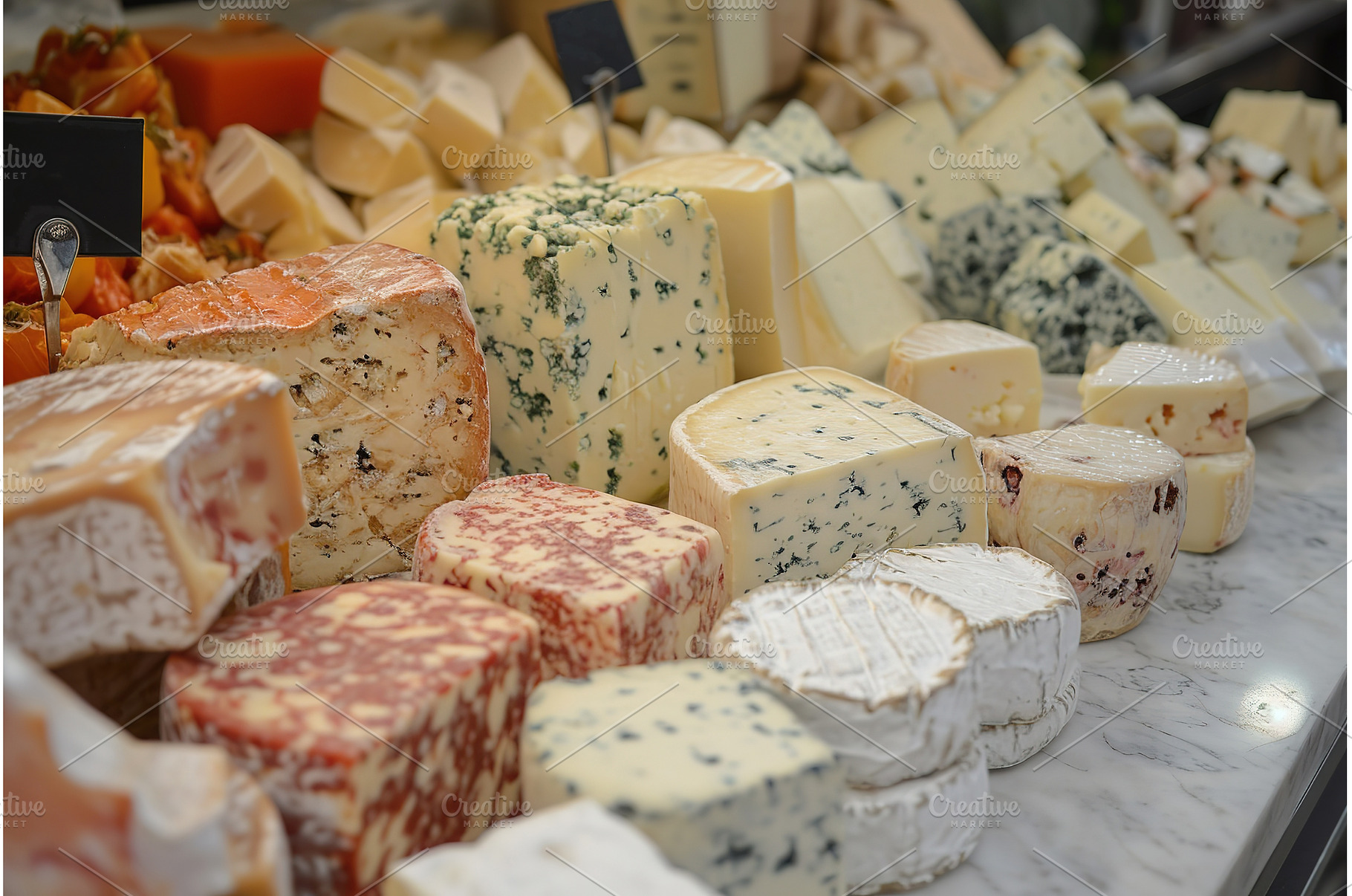 Artisanal cheeses on display at, a Food & Drink Photo by Lermont51 ...