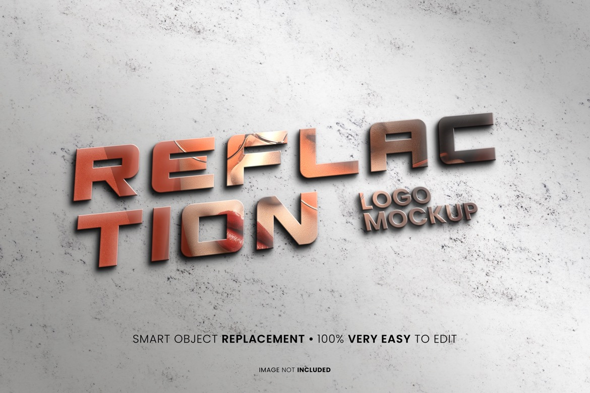 Reflection Logo Mockup