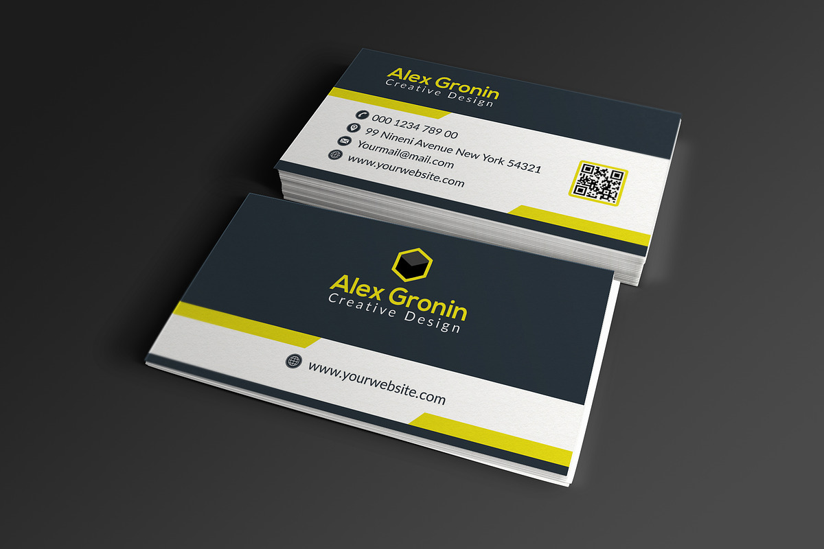 Business Card Multipurpose Template, a Business Card Template by DreamColor