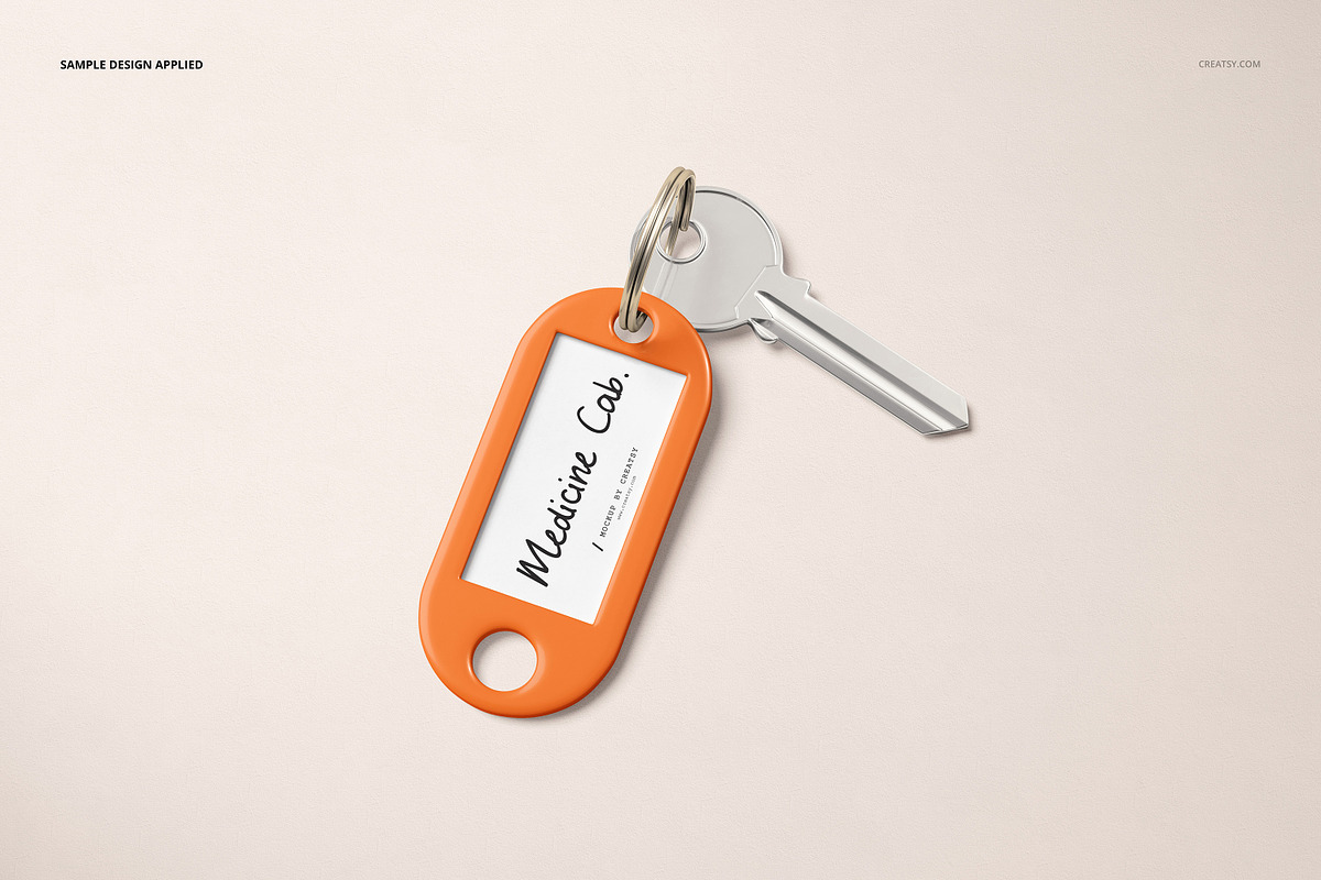 Key Tag Mockup Set, a Product Mockup by Creatsy