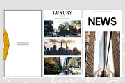Stories Templates Instagram, a Social Media Template by Marc Maselli