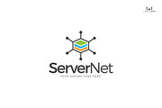 Server Net Logo, a Branding & Logo Template by LogoLabs