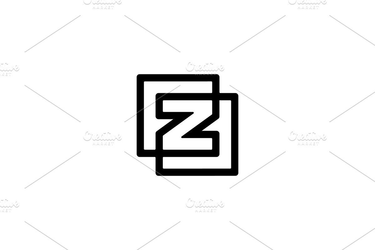 Letter FZ ZF FZF Logo, a Branding & Logo Template by onripusindo