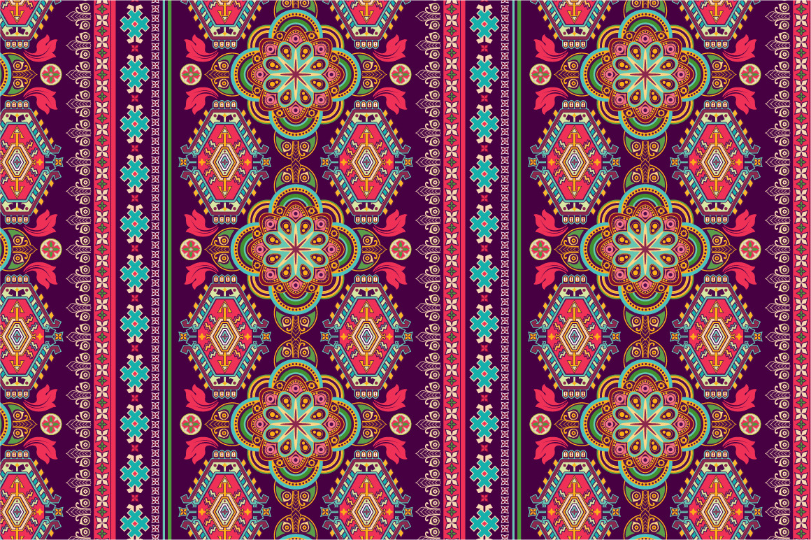 3 Vector Border Patterns, a Pattern Graphic by Sunny_Lion