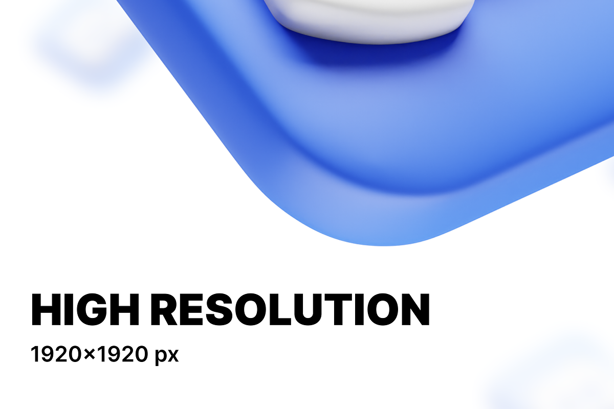 Clayio 3D app icon set by Designbuddy