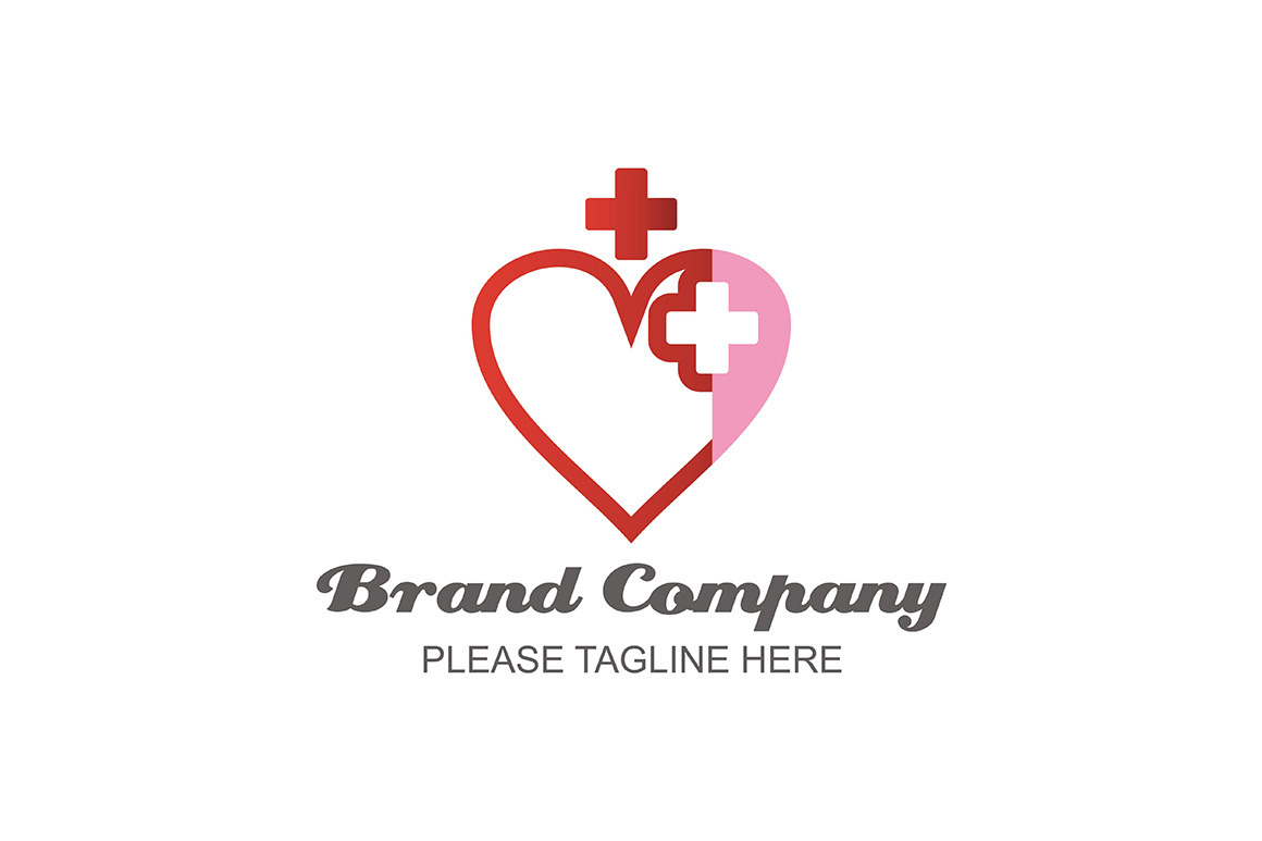 Heart Plus | Branding & Logo Templates ~ Creative Market